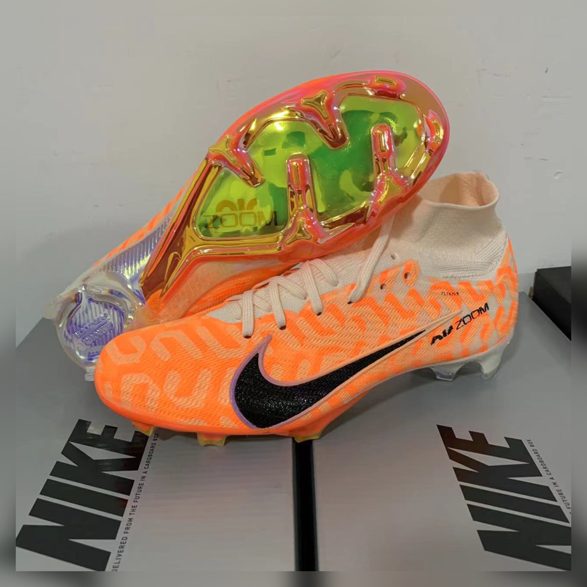 Nike airzoom mercurial superfly new orange – SHOESBULLET